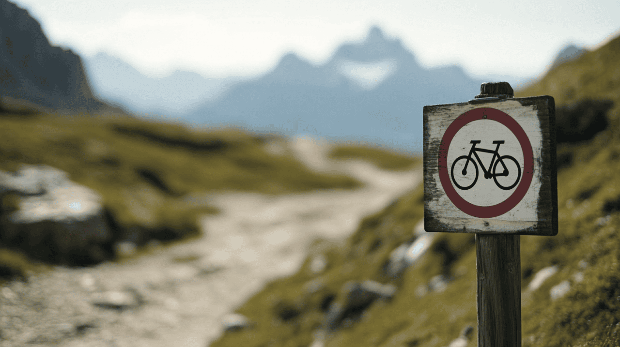 MTB Verbote: Alles was du für deine Tour wissen musst