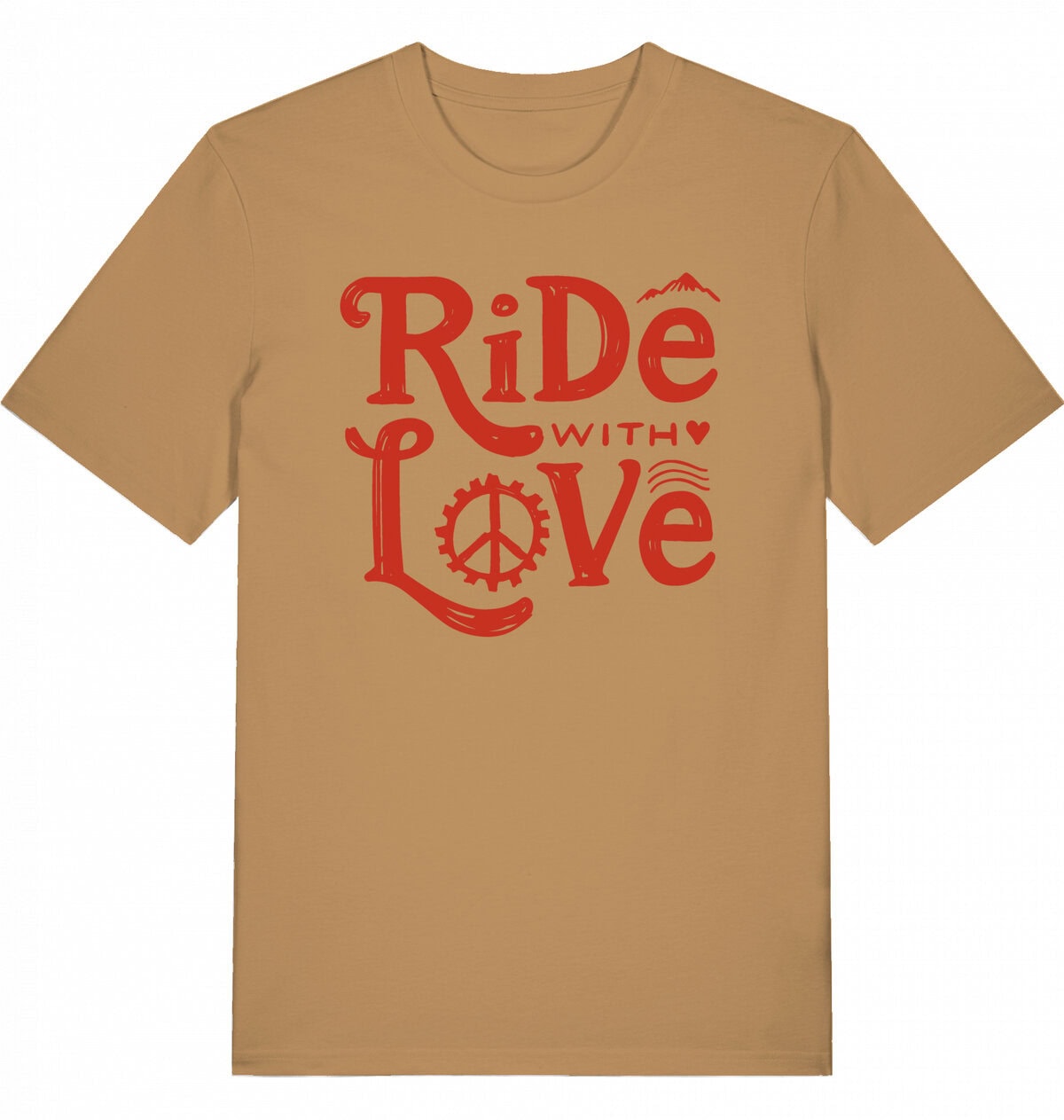 „Ride With Love 1971“ T-Shirt (Latte) | Ride With Love | MTB Touren ...